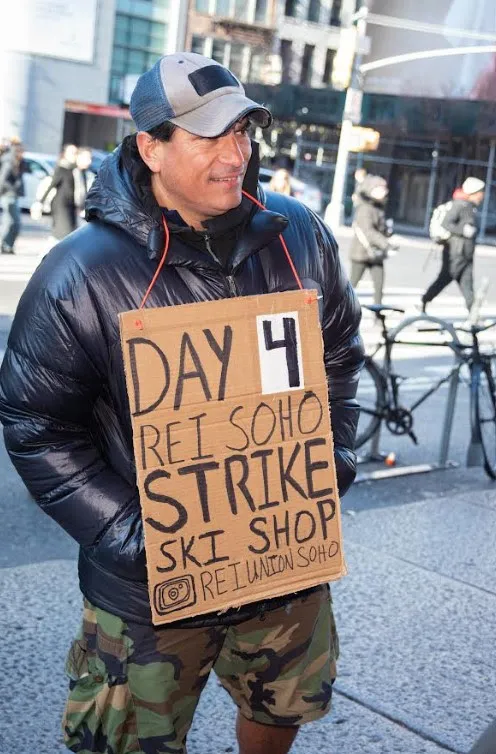 Take Action: REI SoHo Ski Shop Workers Remain on ULP Strike | New York ...