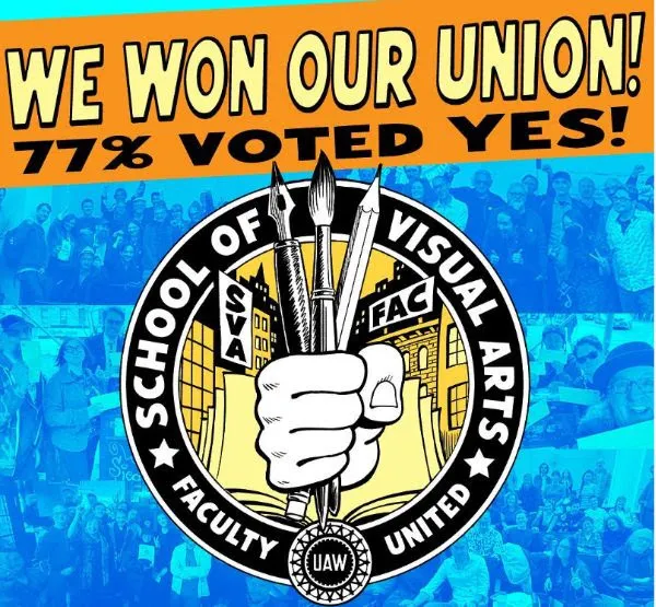 Faculty at New York's School of Visual Arts Form Union | New York City ...