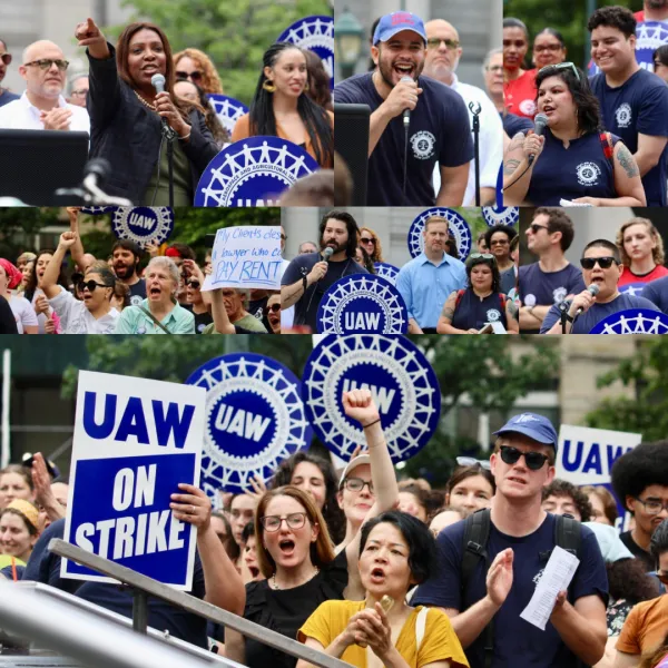 Striking UAW Legal Workers Rally to Demand Resources Needed to ...