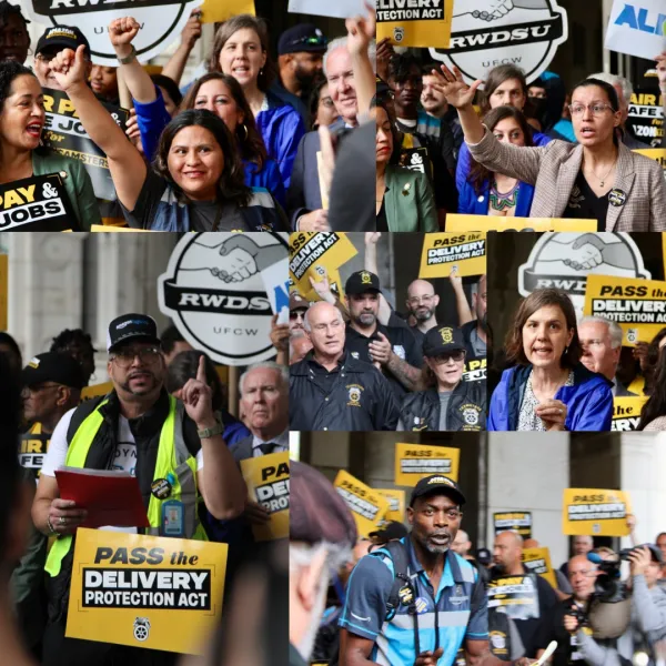 Labor Rallies for the Delivery Protection Act | New York City Central ...