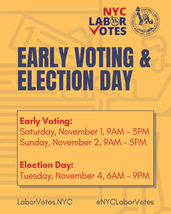 It's Time to VOTE! Early Voting through Sunday, Election Day this ...
