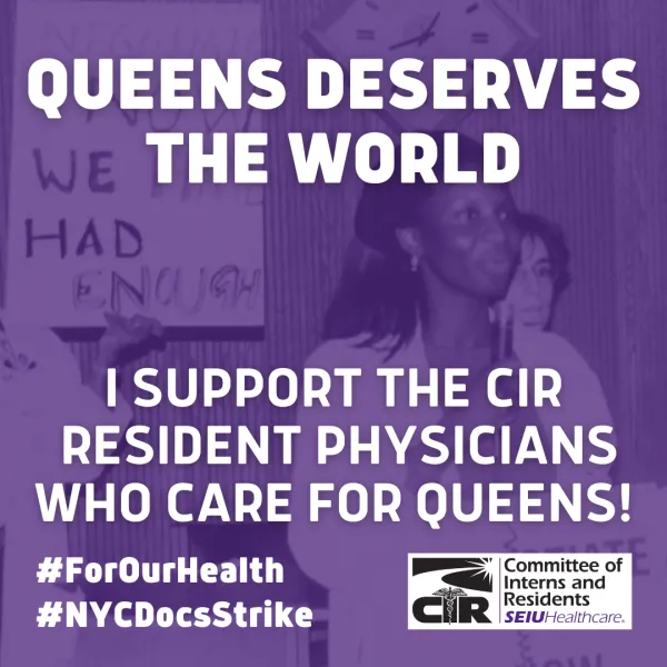 CIR Resident Physicians Set to Strike Monday at Jamaica and Flushing ...