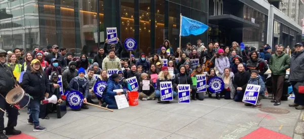 Members of A Better NYLAG Hold Two-Day Strike for a Fair Contract | New ...