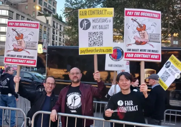 Musicians of New York City Ballet Orchestra in Fight for Fair Contract ...
