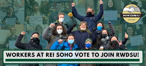 REI Soho Workers Vote Overwhelmingly to Join RWDSU | New York City ...