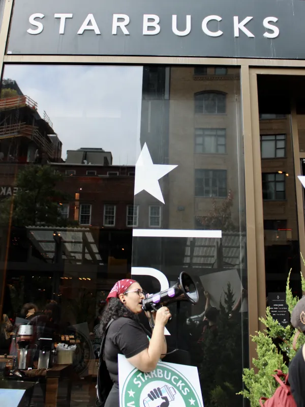 Starbucks NYC Roastery Workers End 46-Day Strike After Winning Major Concessions | New York City ...