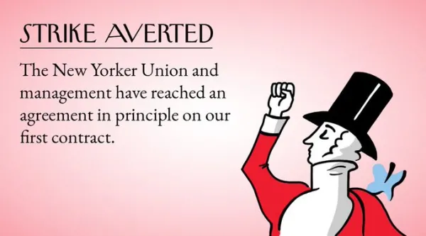 Strike Averted: The New Yorker, Pitchfork and Ars Technica Unions Reach ...