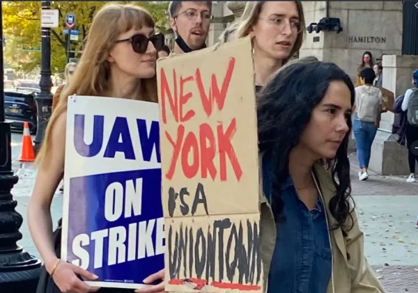 Student Workers of Columbia University on Strike, Week Two | New York ...