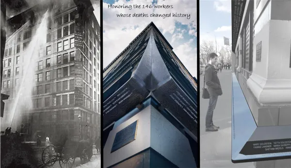 The Triangle Fire Memorial Rises As We Celebrate the 140th NYC Labor ...