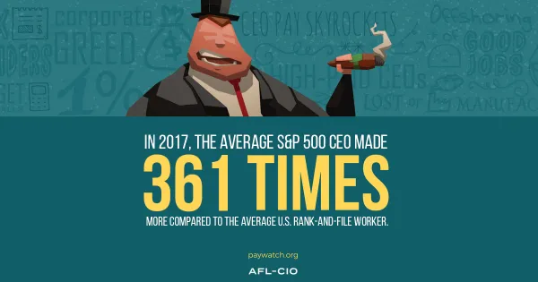 Executive Paywatch: The Gap Between CEO and Worker Compensation ...